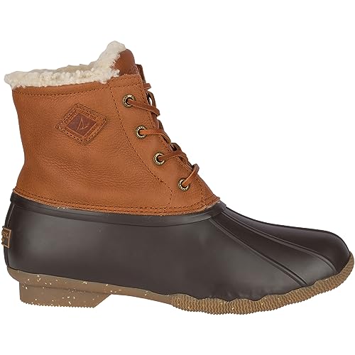 Sperry Womens Saltwater Winter Lux Boots, Tan, 11