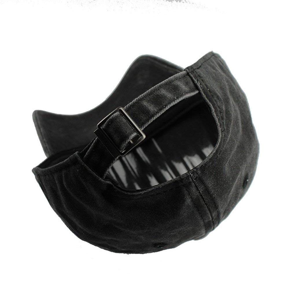 Vintage Baseball Cap for Men Women Black Dad Hat Cotton Denim Adjustable Low Profile (A Clenched Fist Held High in Protest)