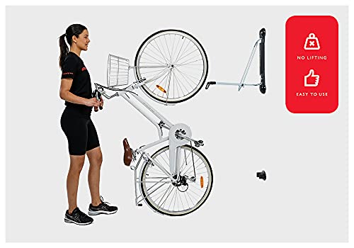 Steadyrack Bike Racks - Fender Rack - Wall Mounted Bike Rack Storage Solution for Your Home, Garage, or Bike Park