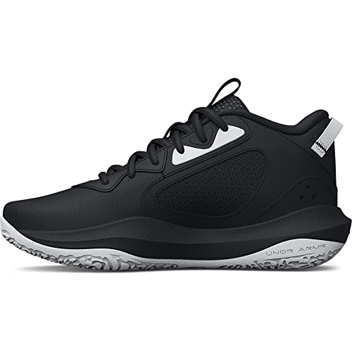 Under Armour Unisex Lockdown 6 Basketball Shoe, Black, 7, US