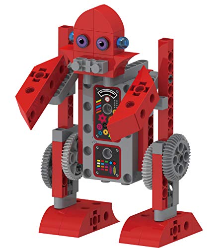 Thames & Kosmos Kids First Robot Factory: Wacky, Misfit, Rogue Robots STEM Experiment Kit | Hands-on Model Building for Young Engineers | Build 8 Motorized Robots | Play & Learn with Storybook Manual