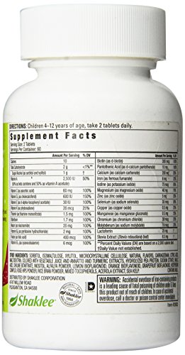 Shakleekids Incredivites Multivitamin 120 ct.