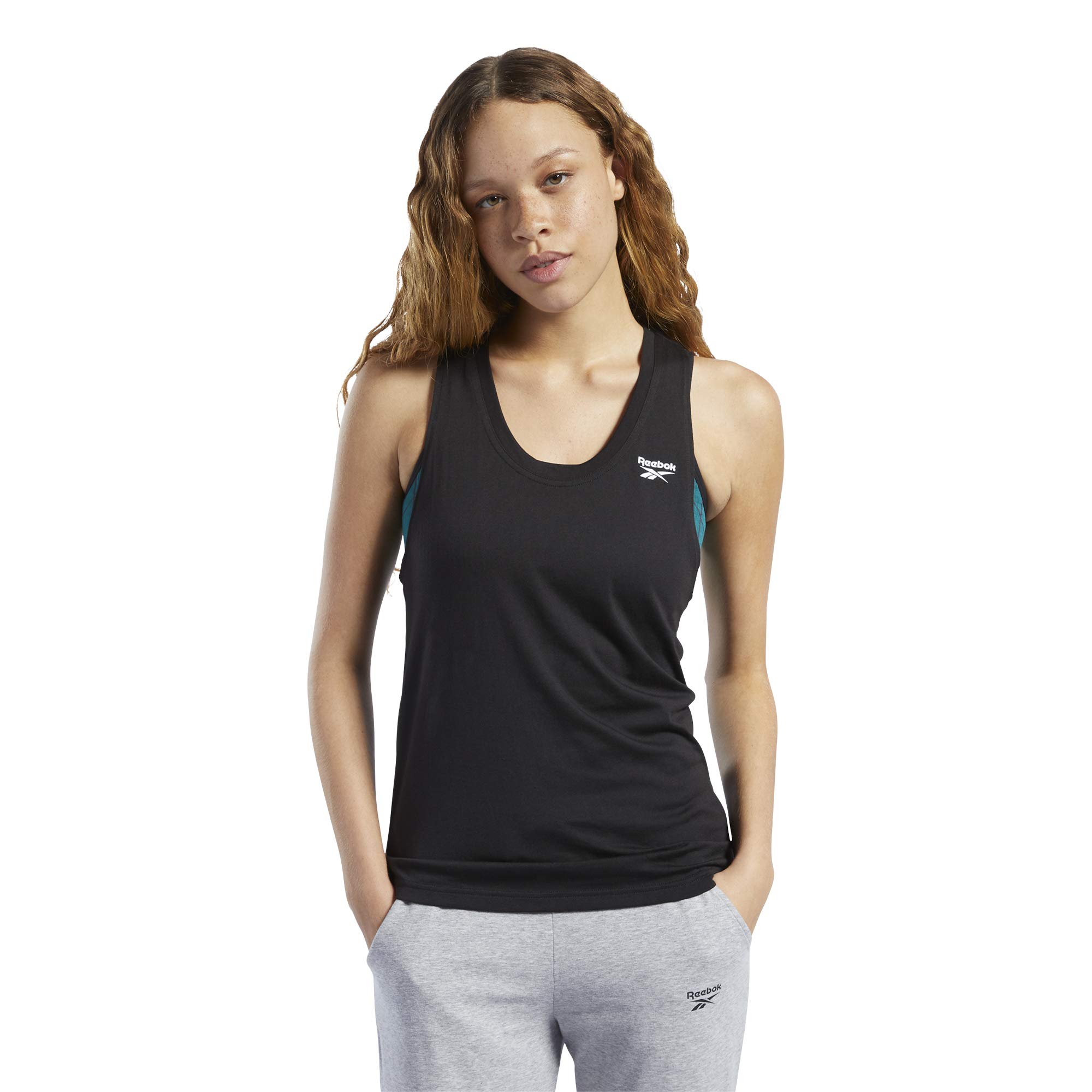 Reebok Training Essentials Easy Tank, Black, Large