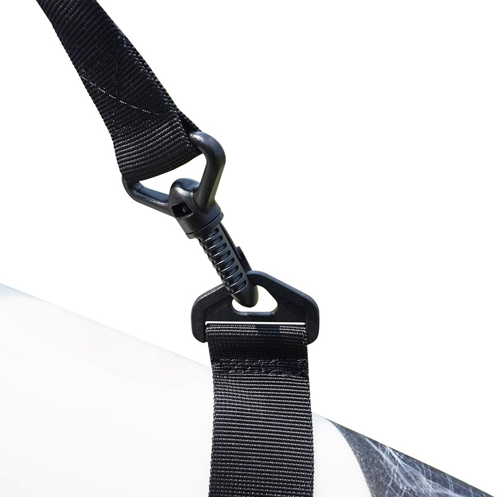 UCEDER Paddleboard Carrier Strap Surfboard Shoulder Strap Sup Sling Carrying Strap Adjustable Heavy-Duty Padded Shoulder Sling Fits All Paddleboards,Kayak and Surfboard