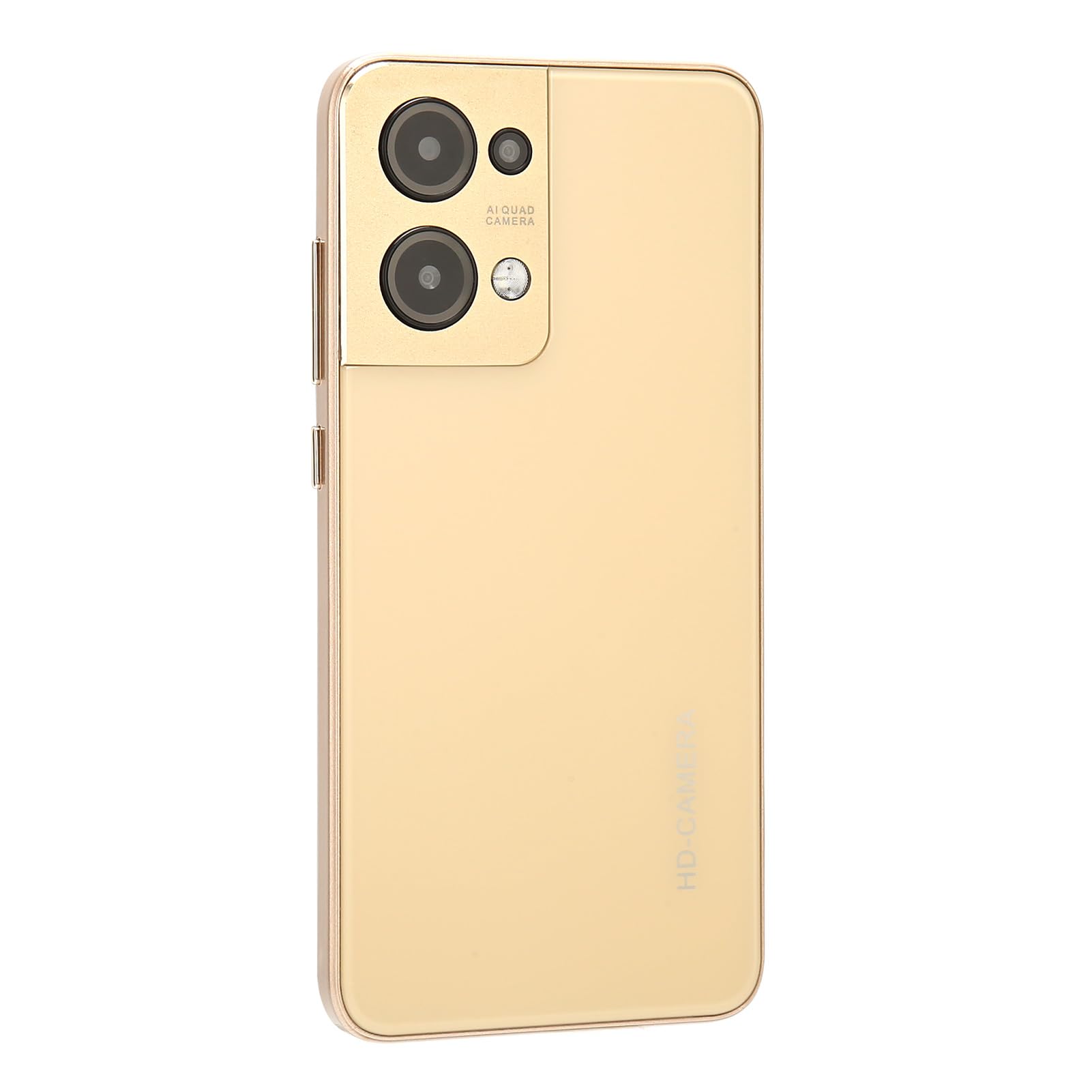 Smart Phones, HD Face Recognition Smart Phone GPS Navigation for Office (Gold)