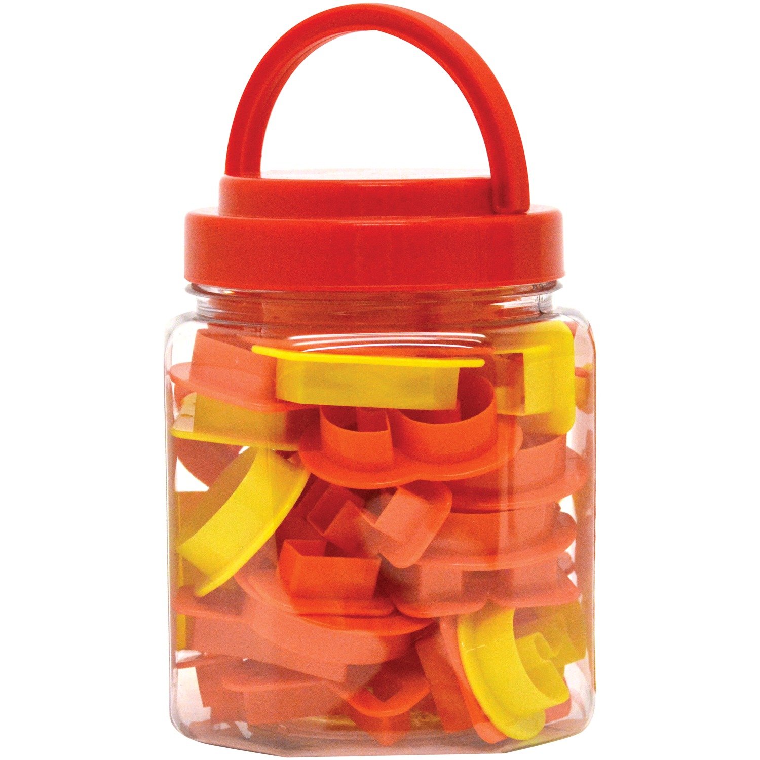 Starfrit 080845-006-0000 The Cookie Cutters, Numbers & Letters, Multicolored
