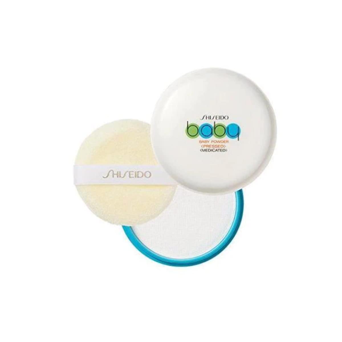 Sofia by ODE Baby Powder Pressed with Soft Puff 50g - Japanese Pressed Powder for Body, Face or Oil absorbant for Hair- Comes with Puff
