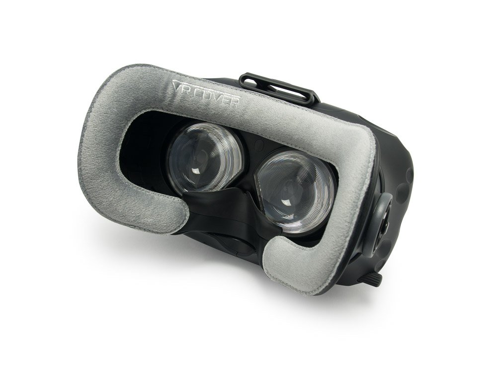 VR Cover Memory Foam Replacement Velour Gray 10mm for HTC Vive