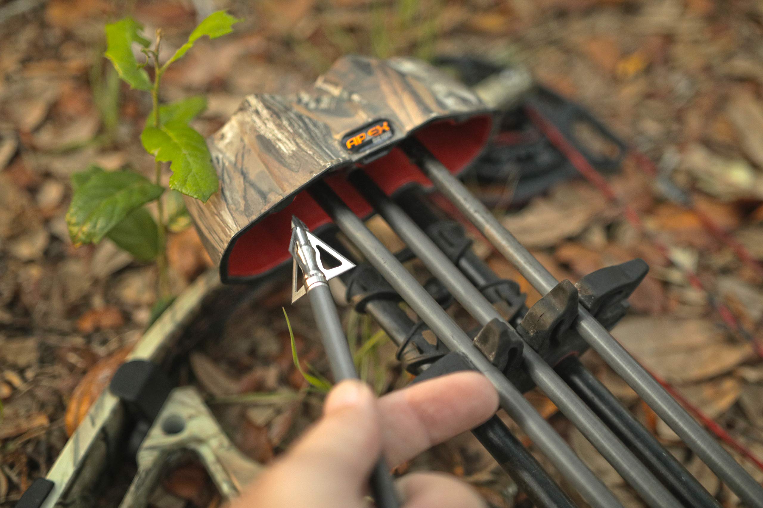 TRUGLO Apex Archery Archery 3-Blade Archery Crossbow Arrow Broadheads, Multi, 32-inch US