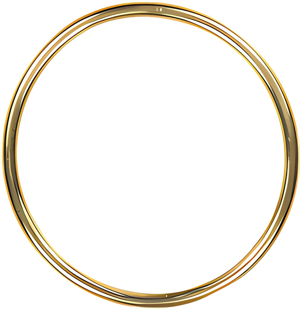 uGems 14K Gold Stacking Rings 1mm Round Size 5