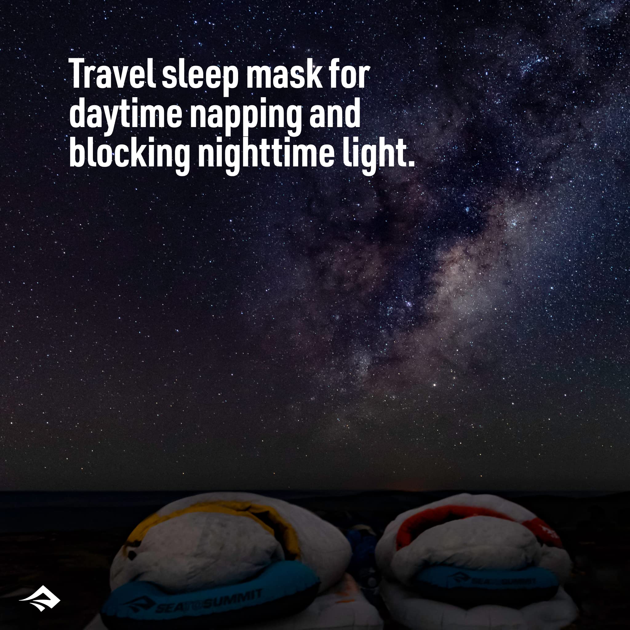 Sea to Summit TravellingLight Eye Shade Travel Sleep Mask, Grey