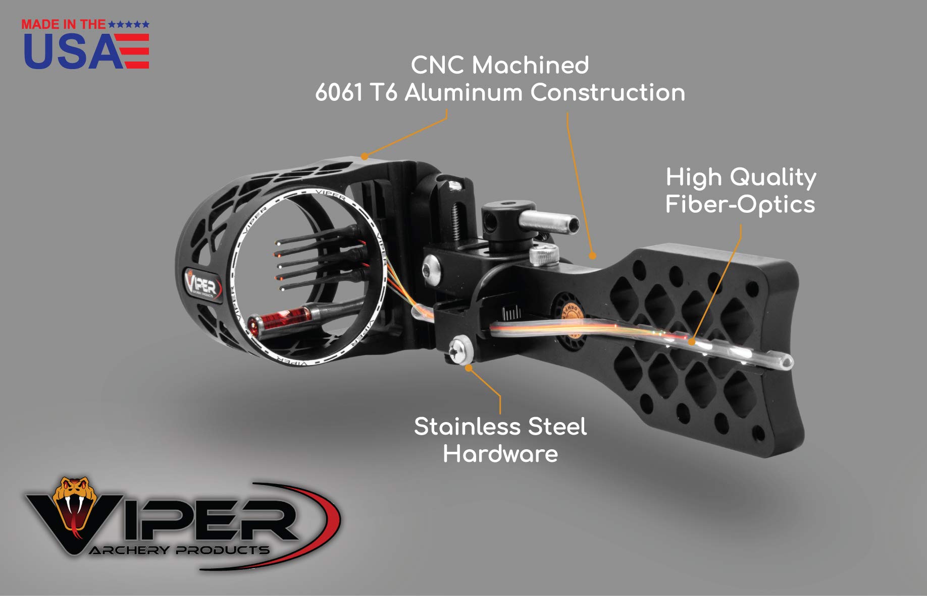 Viper Archery Products Bow Sight Daimondback 5 Pin VDBMT19
