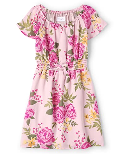 The Children's Place,Family Matching Dresses, Mommy and Me,Girls,Rose Floral,6-9 Monhs