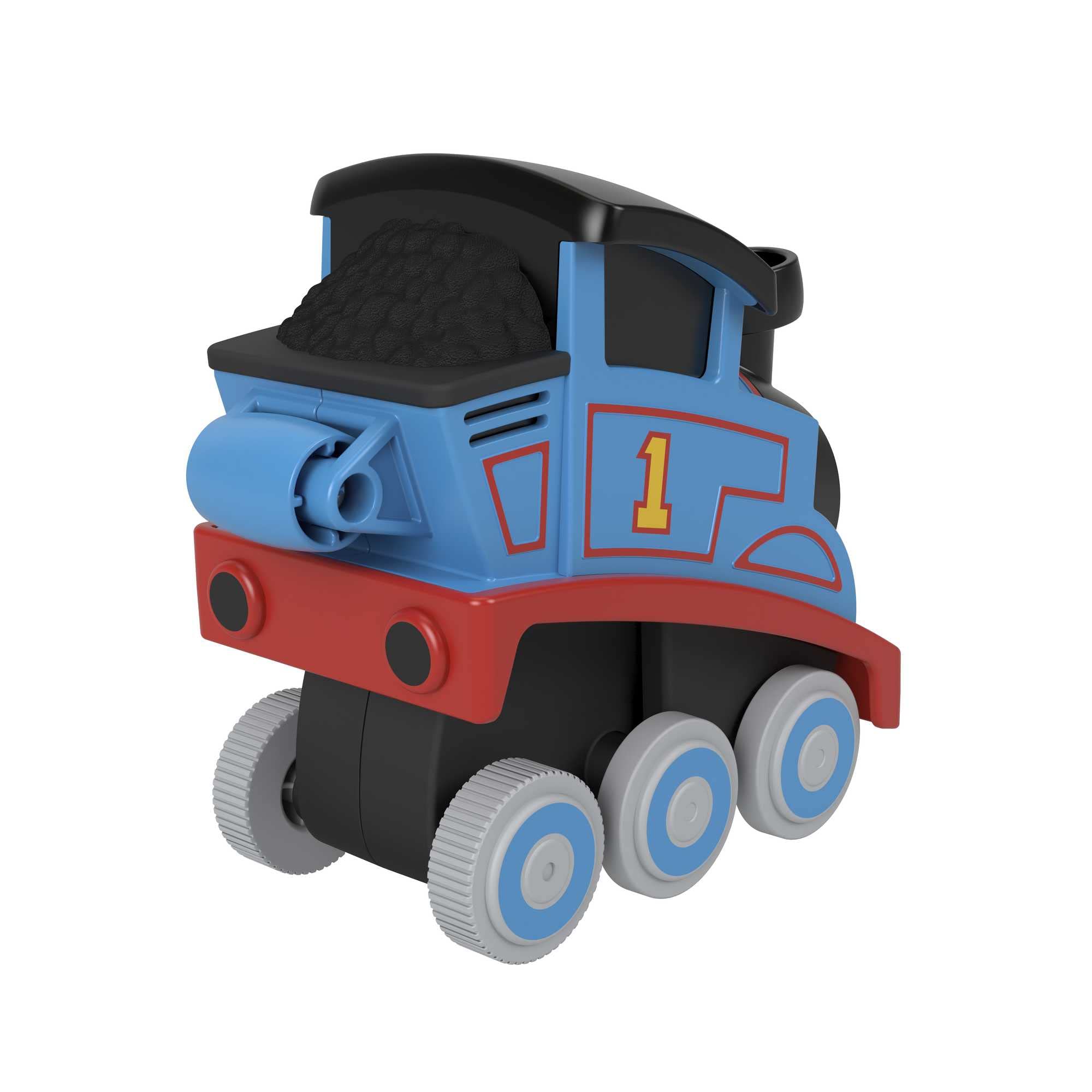 Thomas & Friends Racing Toy Train, Press 'n Go Stunt Thomas Engine for Toddler & Preschool Pretend Play Ages 2+ Years