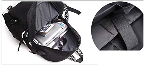 Vercico Grandmaster of Demonic Cultivation Backpack USB Charging Port Schoolbag for Carrying Books, Stationery and Laptops