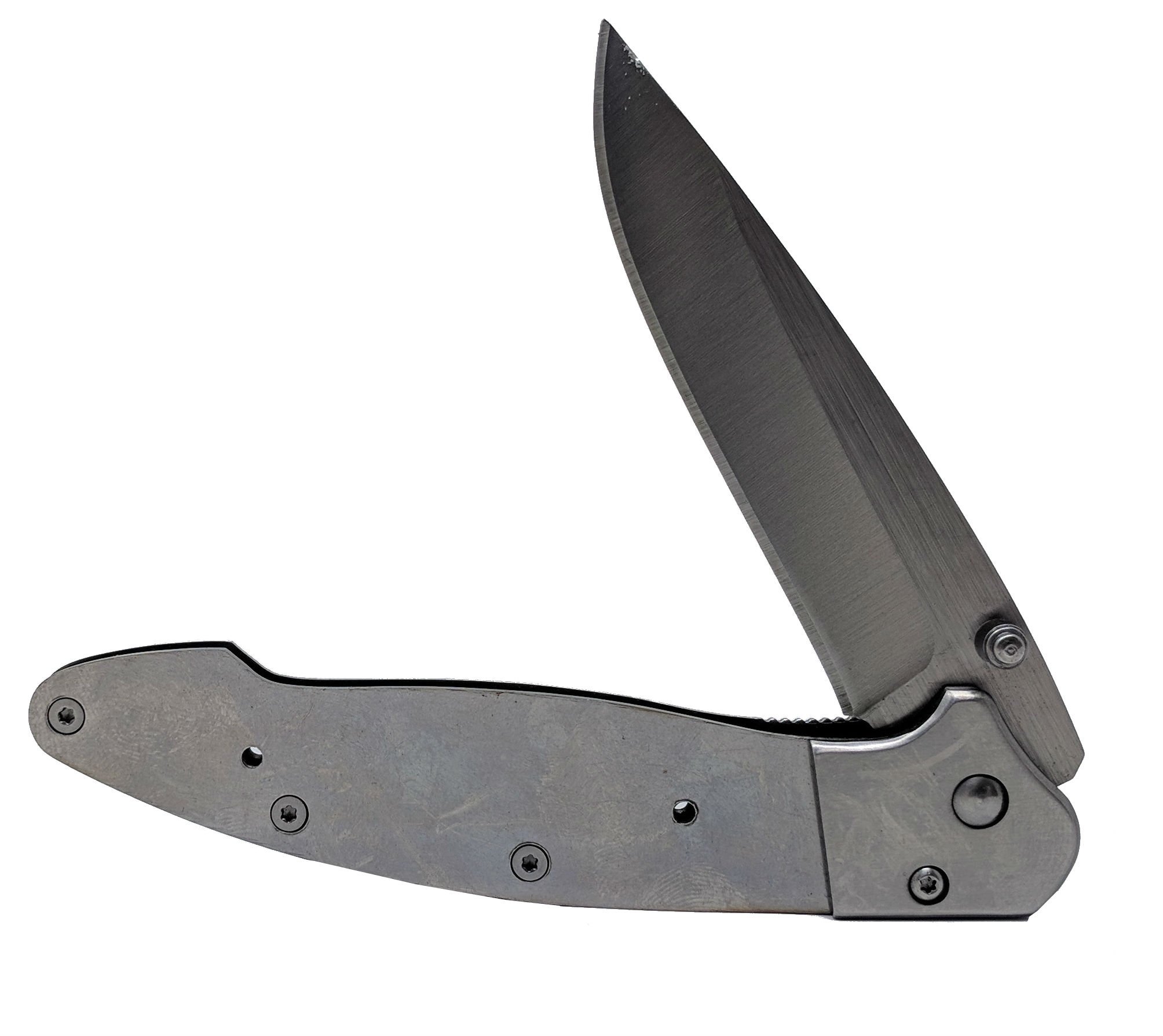 Sarge Knives SK-405KIT Custom Folding Knife Kit with 3-1/4-Inch Stainless Blade