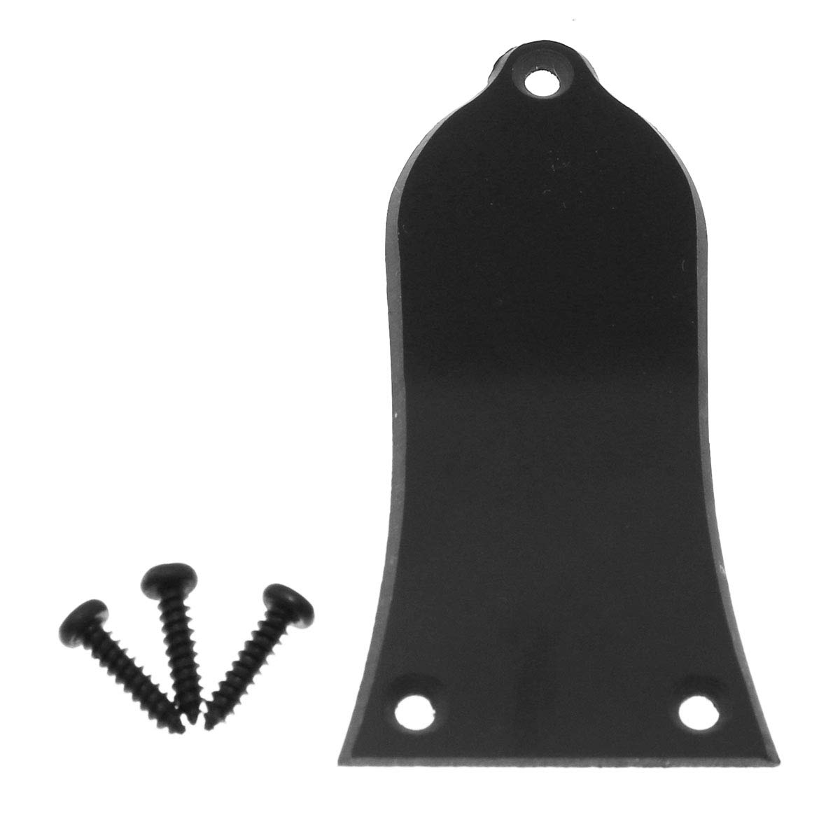 ZRM&E Plastic Truss Rod Cover Plate with Screws 3 Holes Guitar Bass Parts Accessories