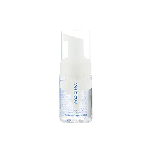 VERIDIQUE Travel Skincare Set & Kit] Cica Calendula Toner Water(60ml) & Veridique Cica Calendula Whip Cleanser(30ml) small gift set