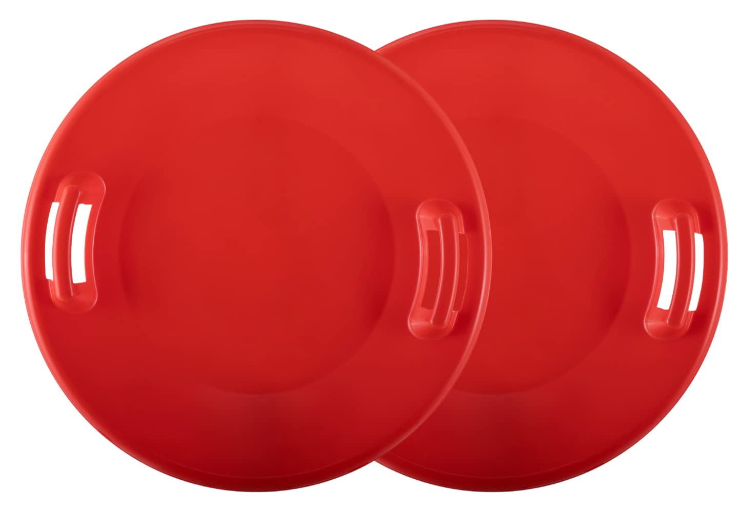 Superio Round Kids Snow Sled, red