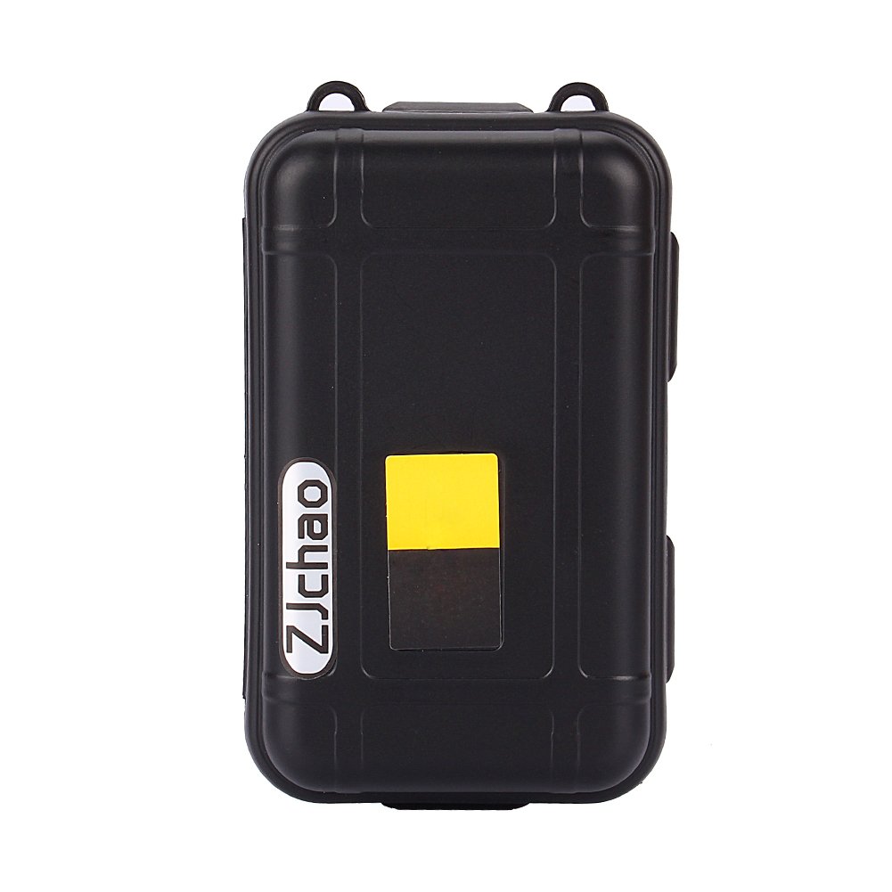 VGEBY Waterproof Box, Outdoor Waterproof Shockproof Storage Box with Foam Floating Survivor Small Waterproof Box