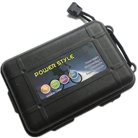 ZZUUS Broadhead Case Portable Black Plastic Box Convenient Arrowhead Box