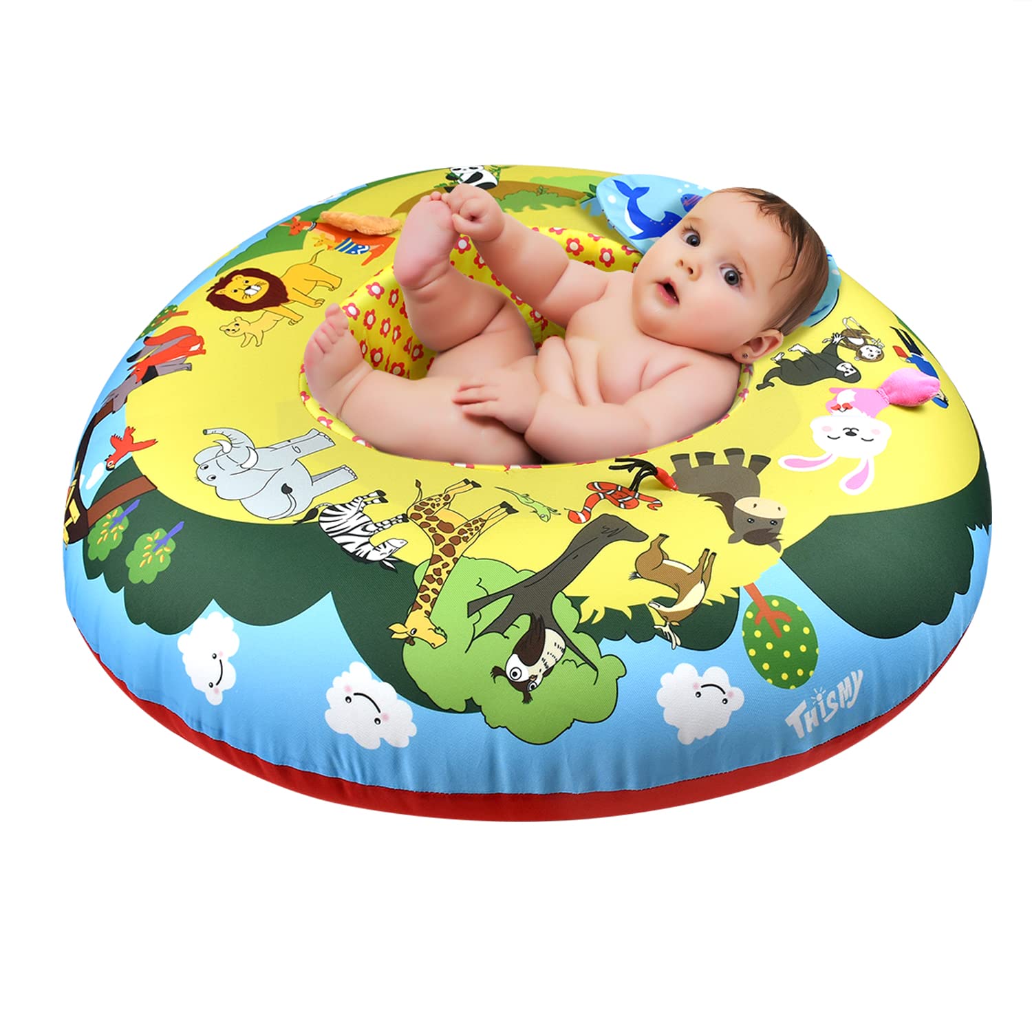 THISMY Baby Toys Activity Center & Play Ring, Sensory Toy