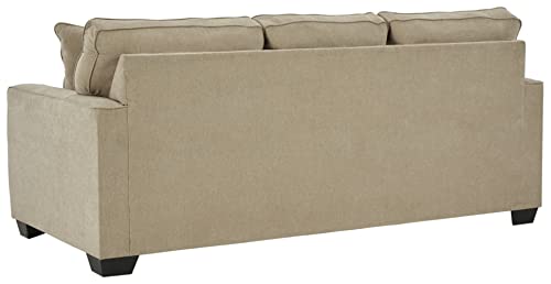 Signature Design by Ashley Lucina Casual Upholstered Sofa with Pillows, Beige