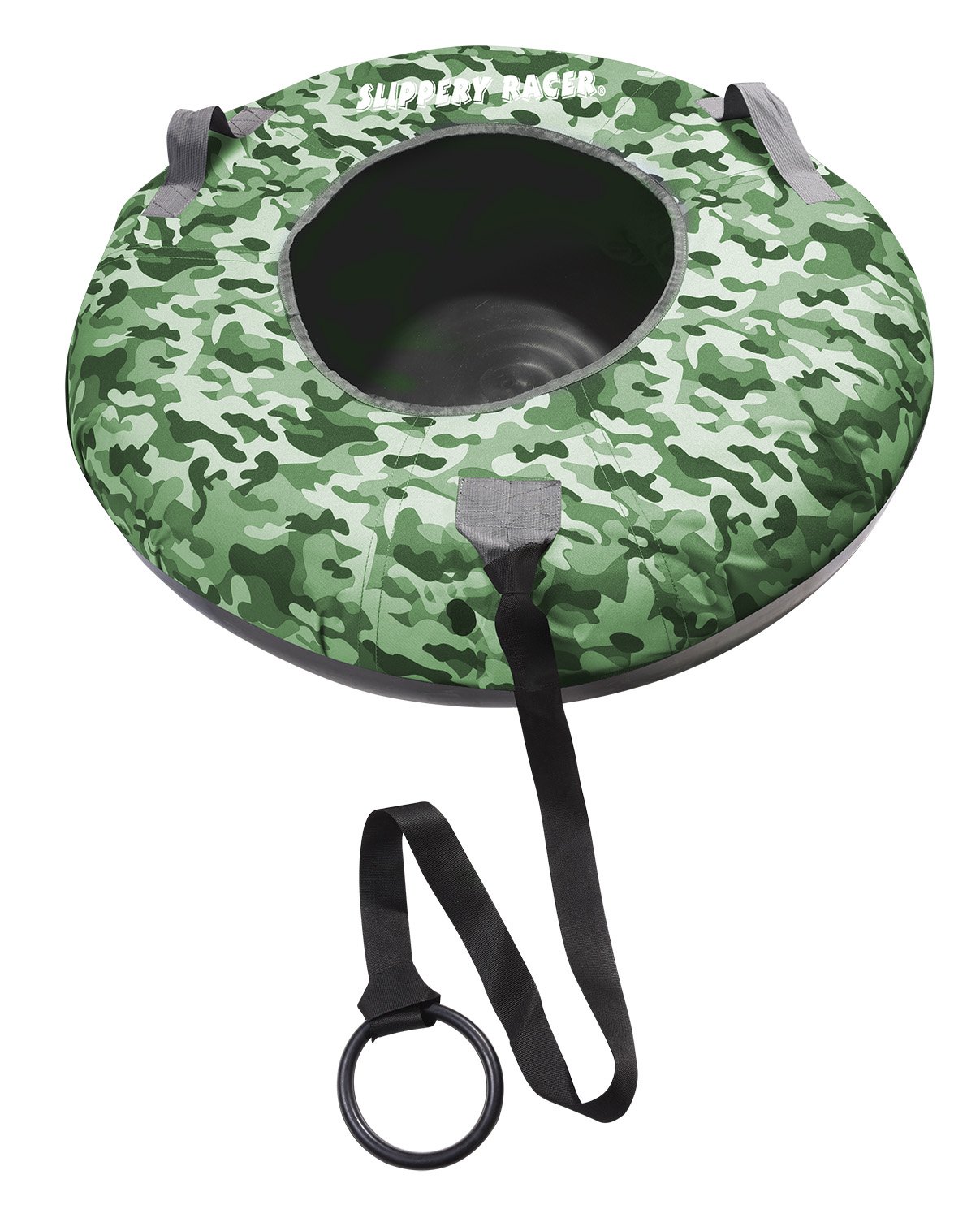 Slippery Racer Heavy Duty Commercial Snow Tube, Hard Bottom, Cushion Insert, Canvass Cover-42β