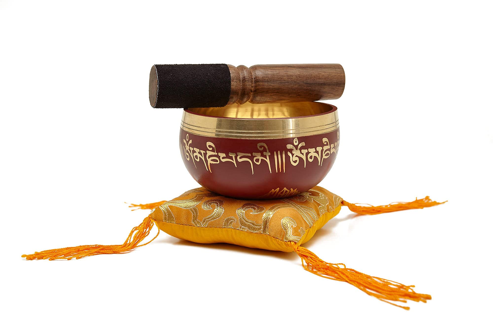 Tibetan sun singing bowl - Authentic handmade bowl for meditation sound chakra healing
