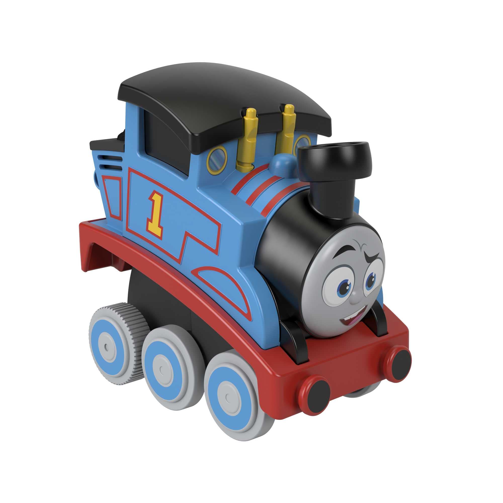 Thomas & Friends Racing Toy Train, Press 'n Go Stunt Thomas Engine for Toddler & Preschool Pretend Play āAges 2+ Years