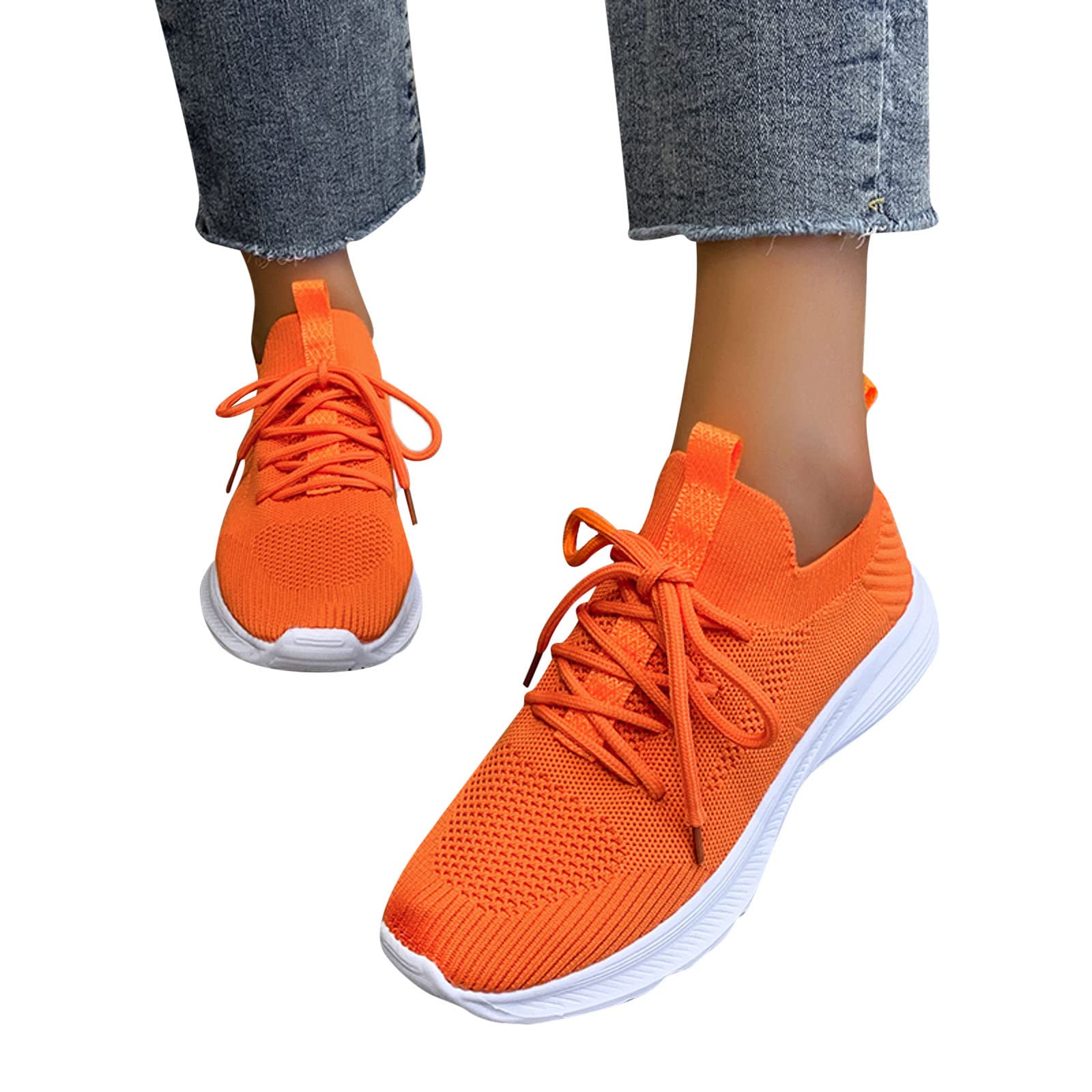 viyabling Women's Fashion Sneakers,Womens Breathable Sneakers Athletic Running Shoes Slip On Fashion Athletic Tennis Walking Shoes