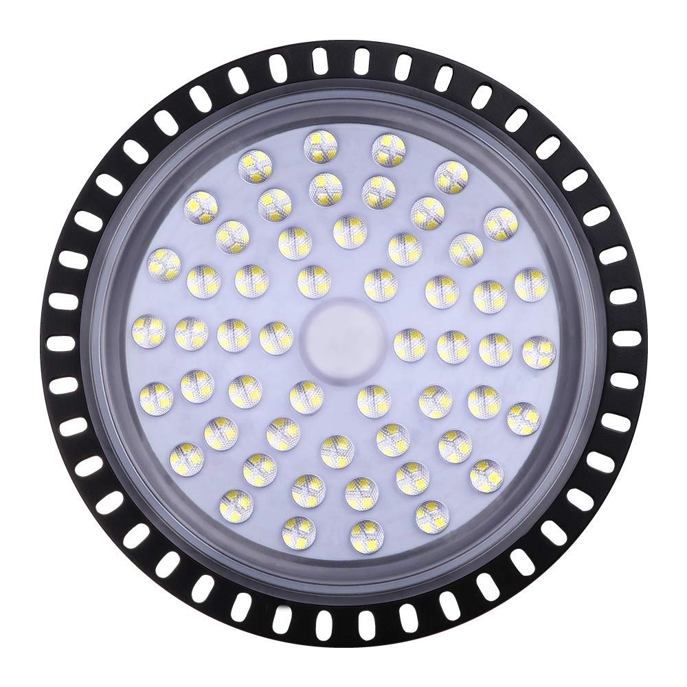 Viugreum 10 Pack 200W UFO LED High Bay Light, 20000LM 6500K Daylight White LED Warehouse Lighting, IP65 Waterproof Commercial Bay Lighting for Garage Barn Workshop