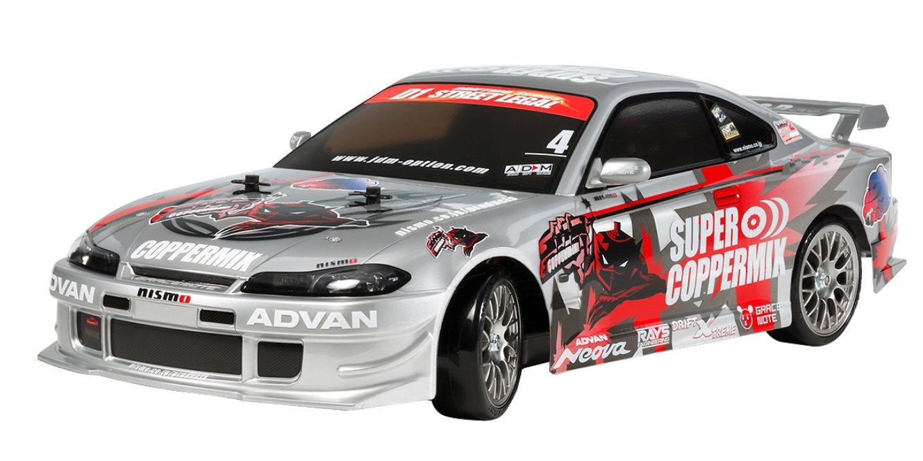Tamiya 58612 RC NISMO COPPERMIX Silvia Remote Controlled Model, No Entered