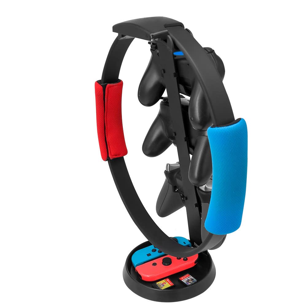 Stand for Ring Fit Adventure,gamer gifts with 3 Controller Stand,Suitable for Gamer Desktop Table Game Earphone Accessories Gamer Gifts…