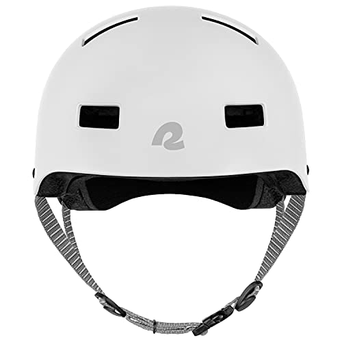 Retrospec cm-1 Bicycle/Skateboard Helmet for Adult Commuter, Bike, Skate , Matte White, 59-63cm / Large