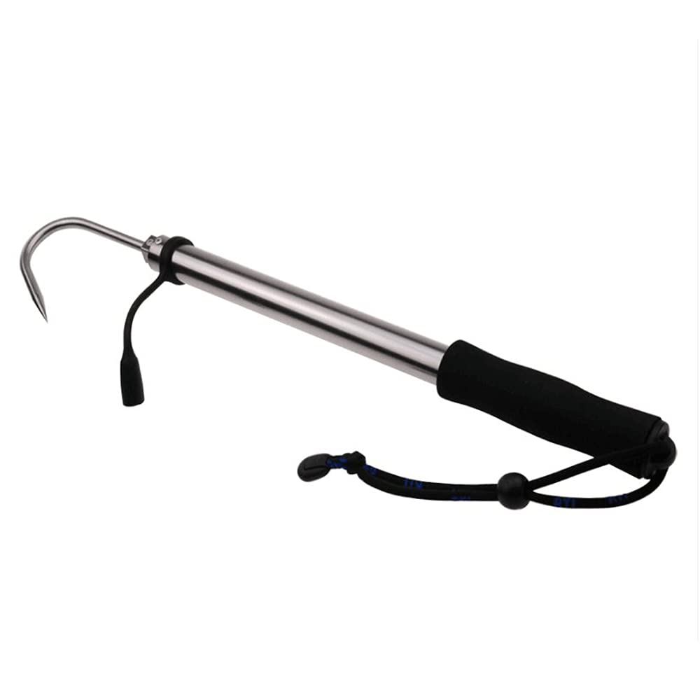 RTI GS04 Telescopic Fishing Gaff Stainless Steel Fishing Gaff Tackle 1m
