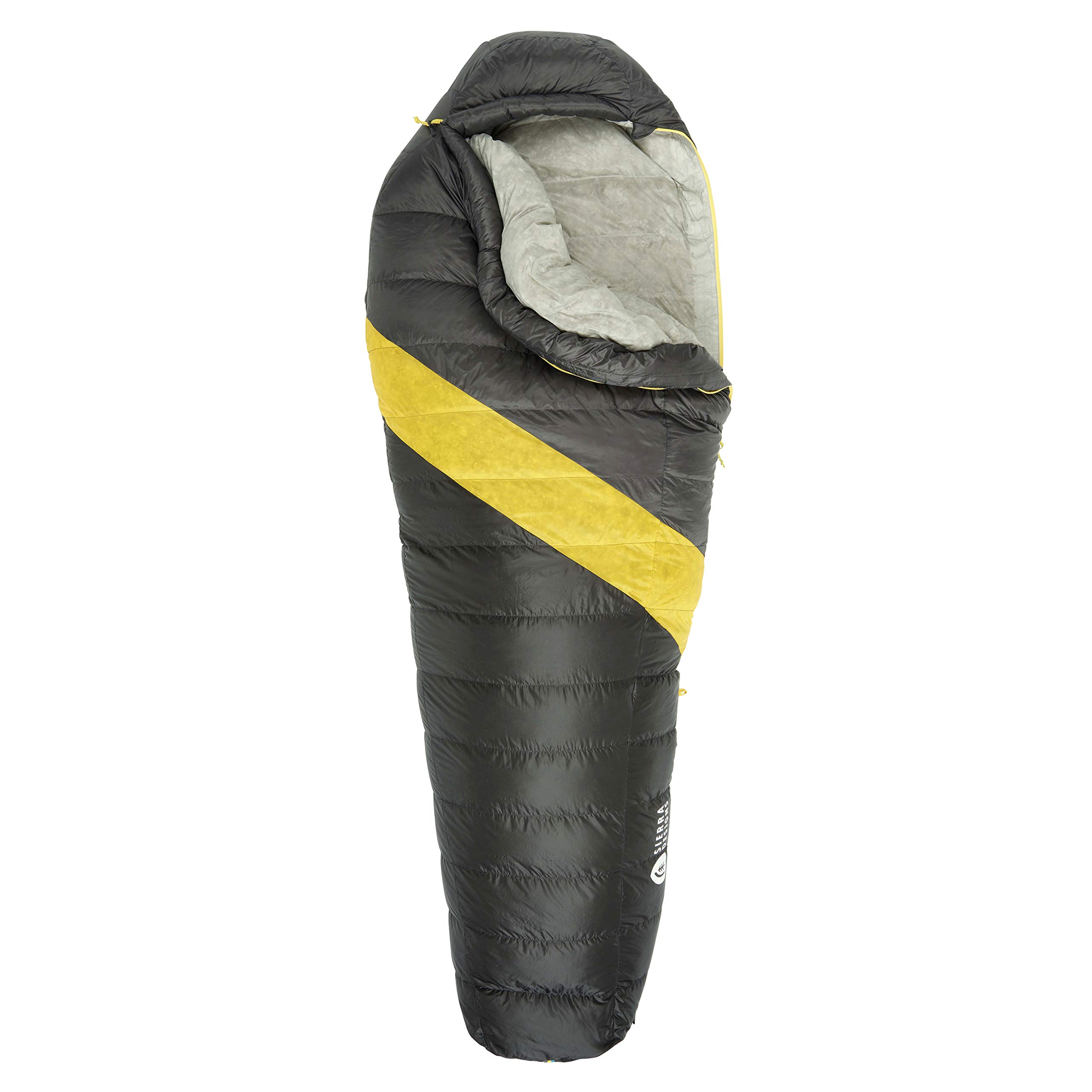 Sierra Designs Nitro 0 Degree 800 Fill DriDown Sleeping Bag - Ultralight Down Sleeping Bag for Backpacking and Camping - Women