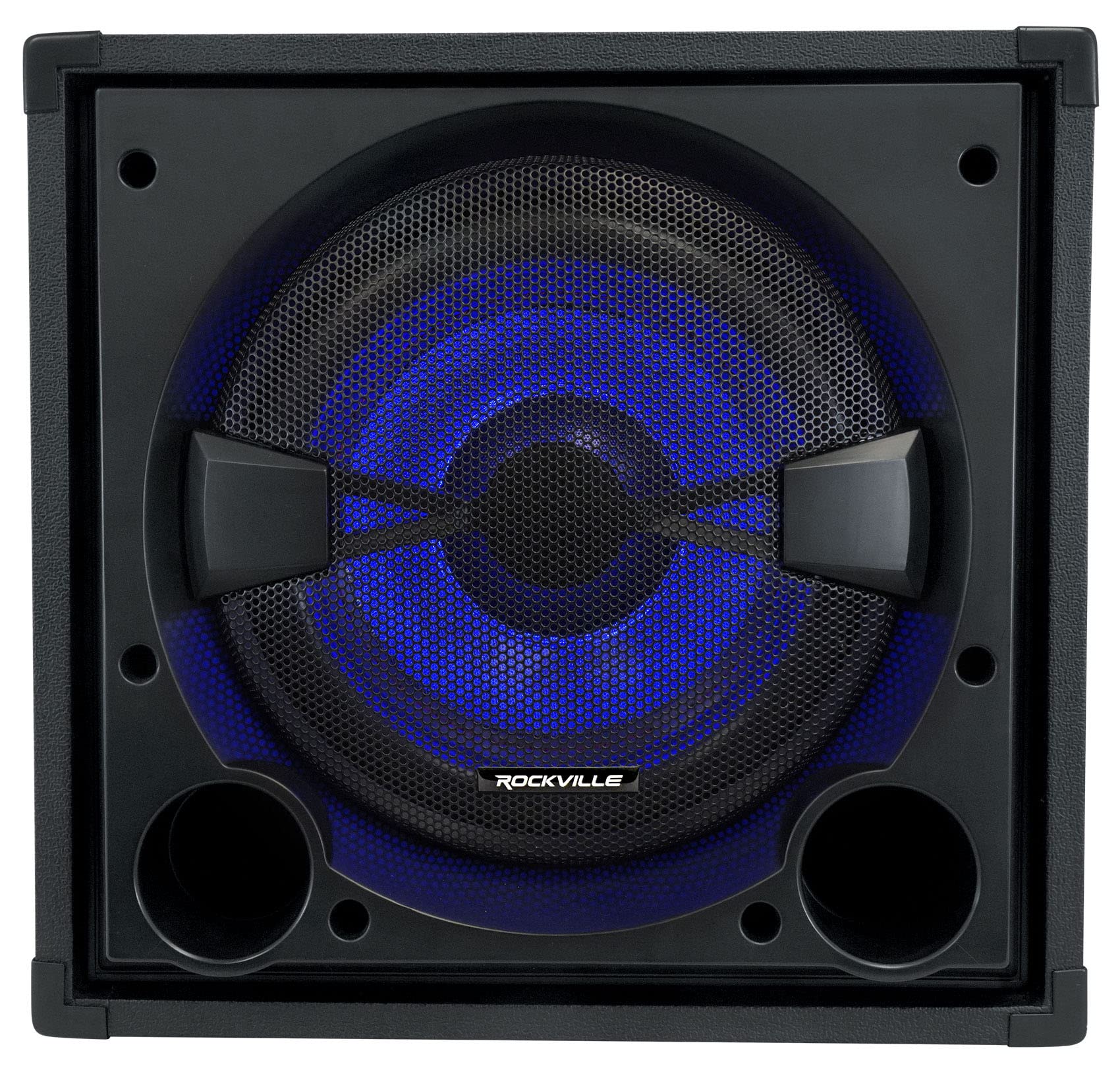 Rockville BASS Blaster 12 12" 800w Powered Home Audio Subwoofer Theater Sub, Black