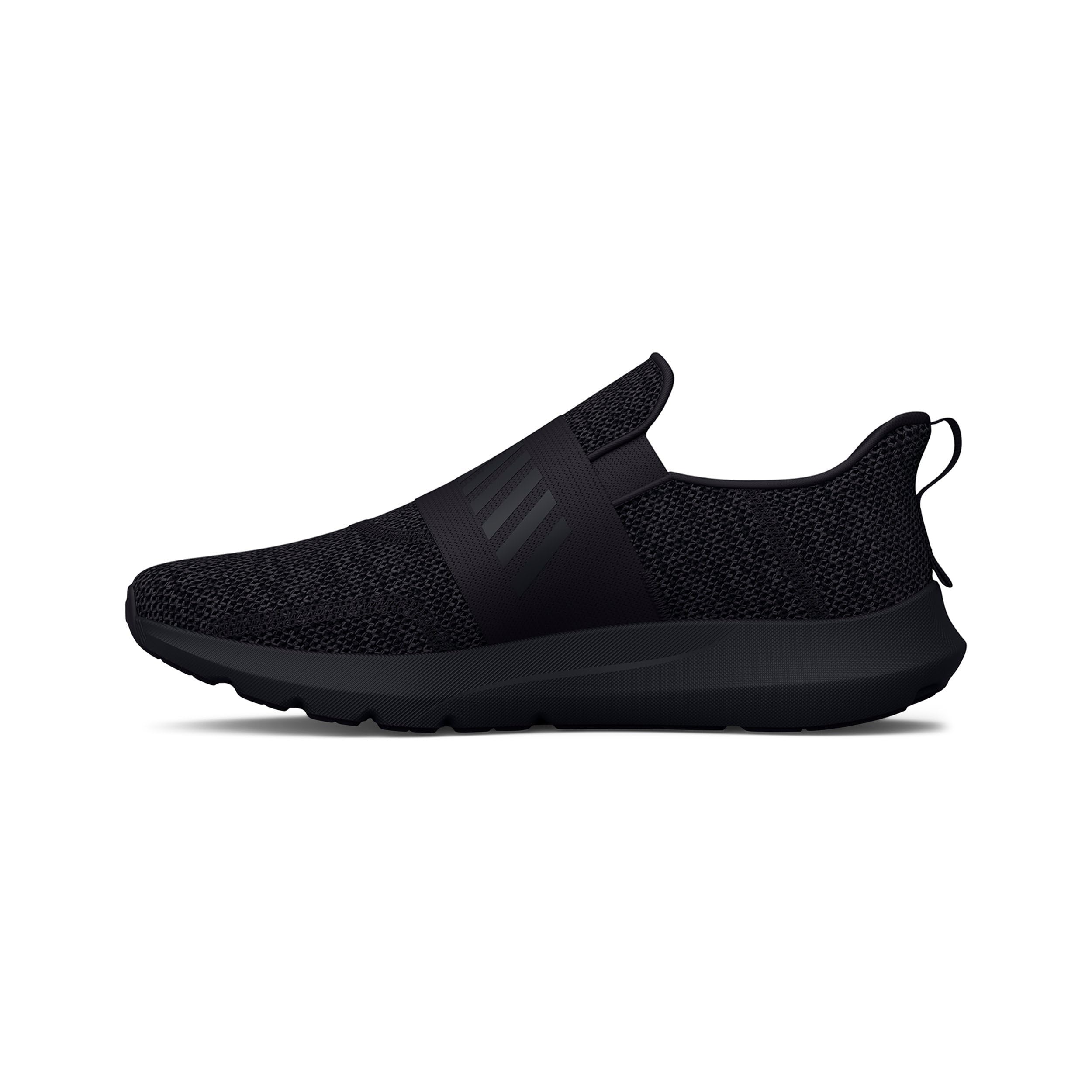 Under Armour Men's Surge 3 Slip On, (002) Black/Black/Black, 10, US