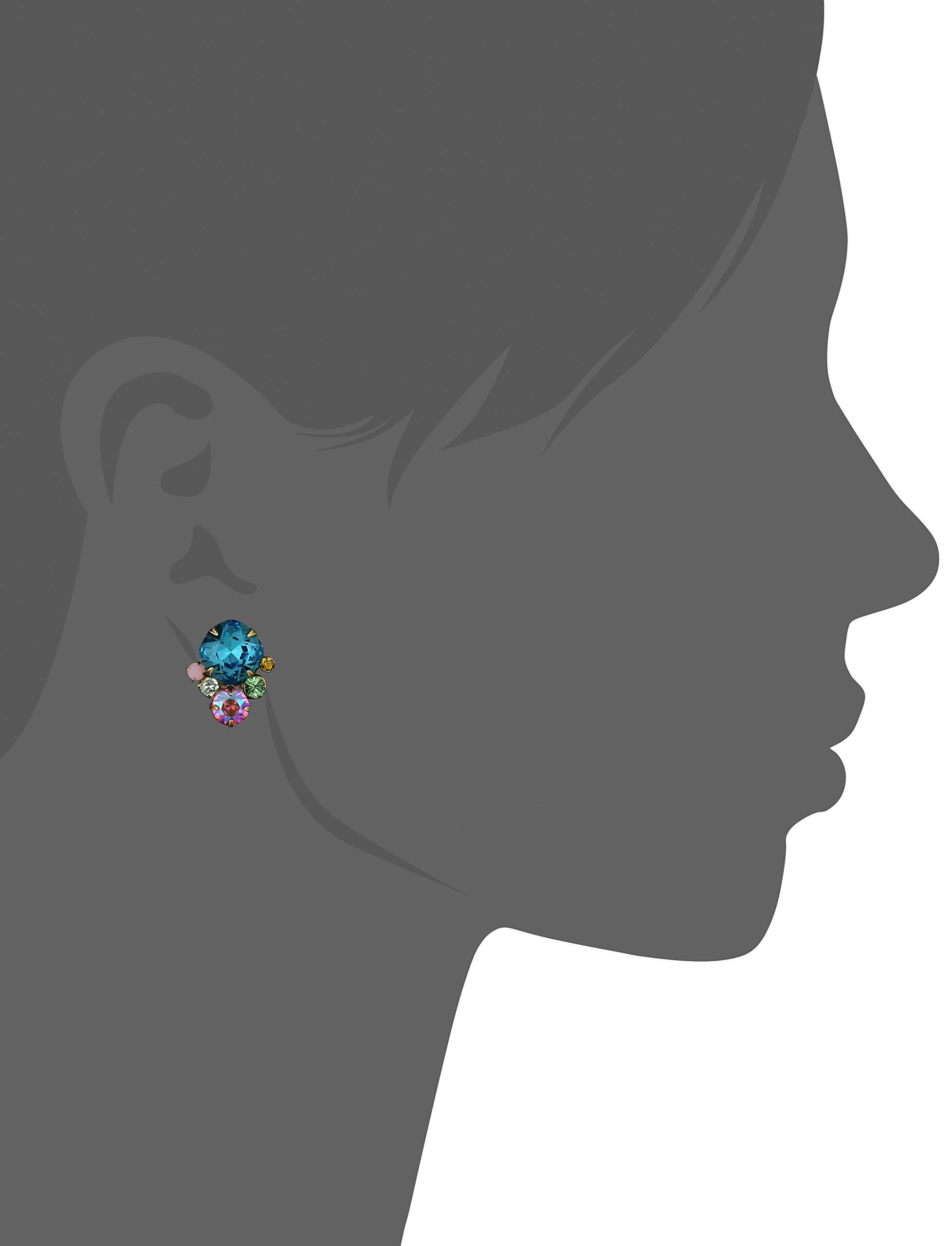 Sorrelli Happy Birthday Sitting Pretty Stud Earrings