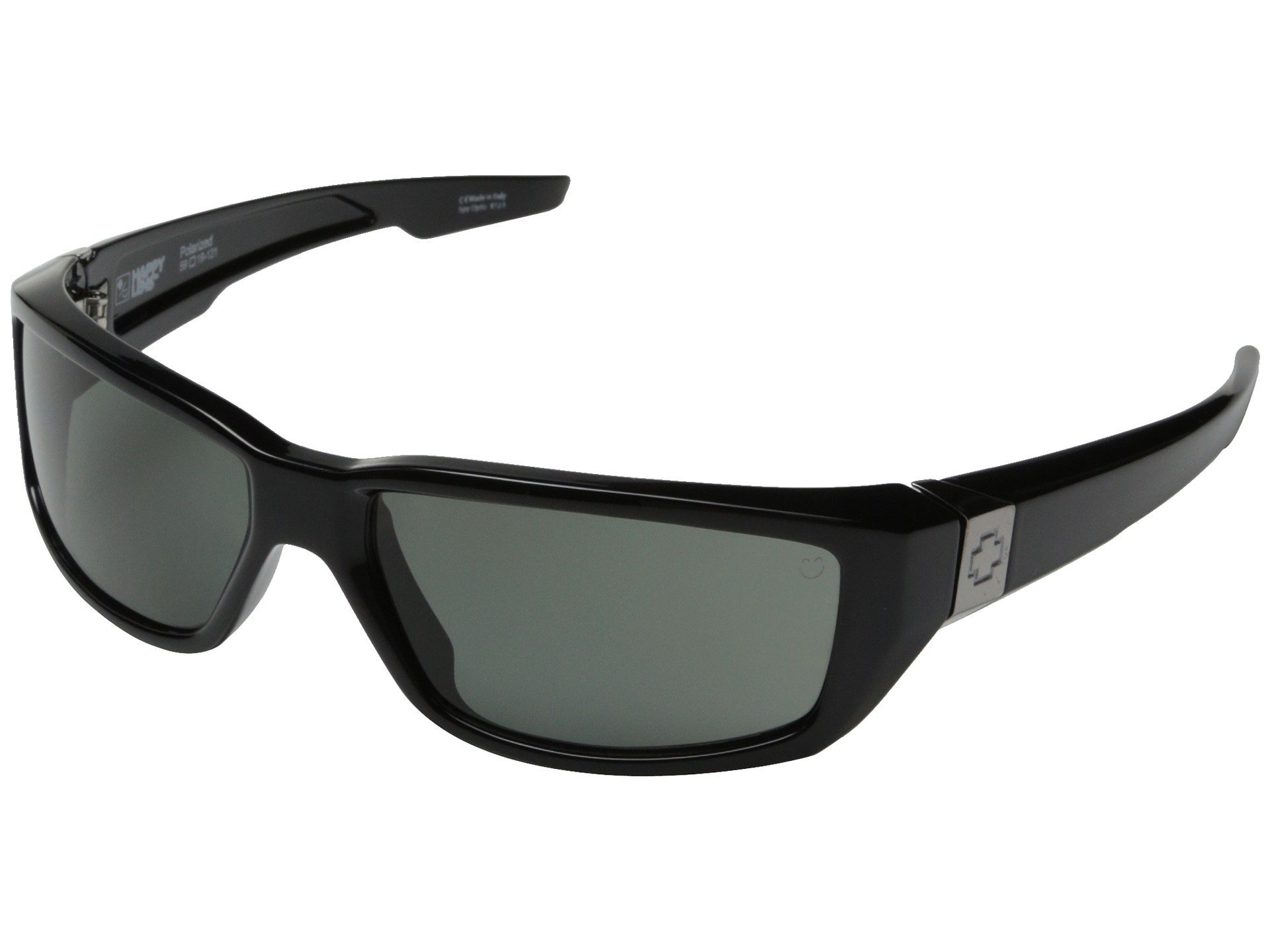 Spy Optic Dirty Mo Polarized Signature Black Sunglasses 670937062135