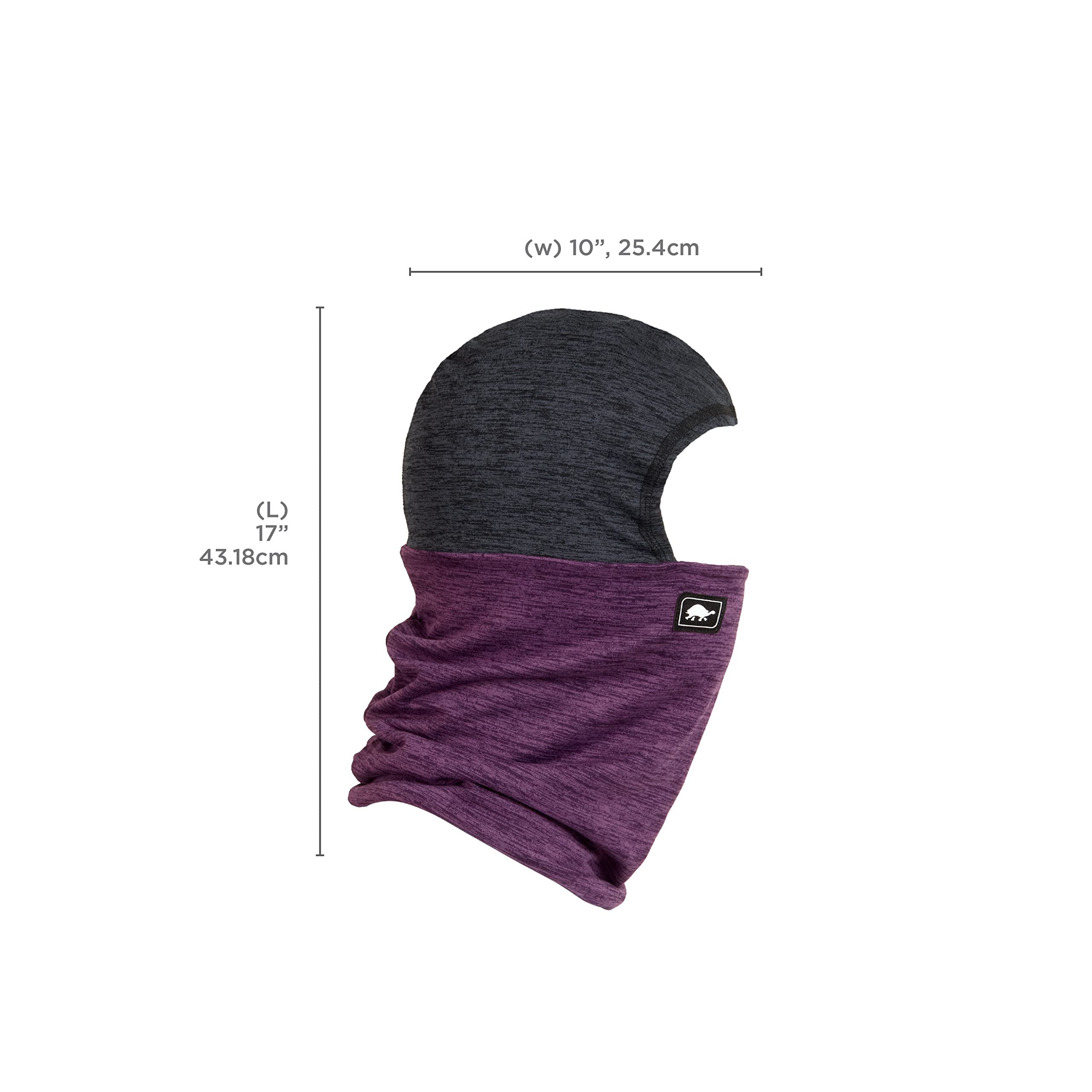 Turtle Fur Shellaclava Balaclava Stria Fleece Lined Neck Warmer Helmet Liner Winter Hood, Stardust