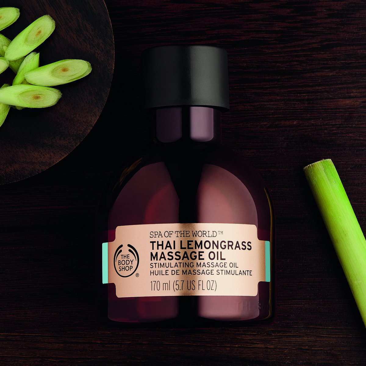 The Body Shop French Lavender Massage Oil - 170ml