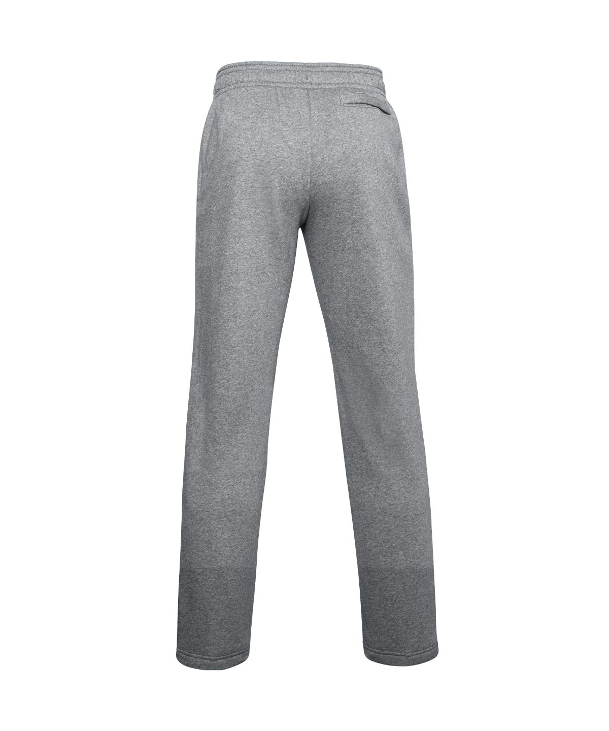 Under Armour Mens Rival Fleece Pants , Pitch Gray Light Heather (012)/Onyx White , X-Large