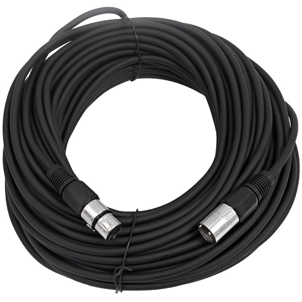 Seismic Audio Speakers XLR Patch Cables, XLR Male to XLR Female Patch Cables, 100 Foot Cable