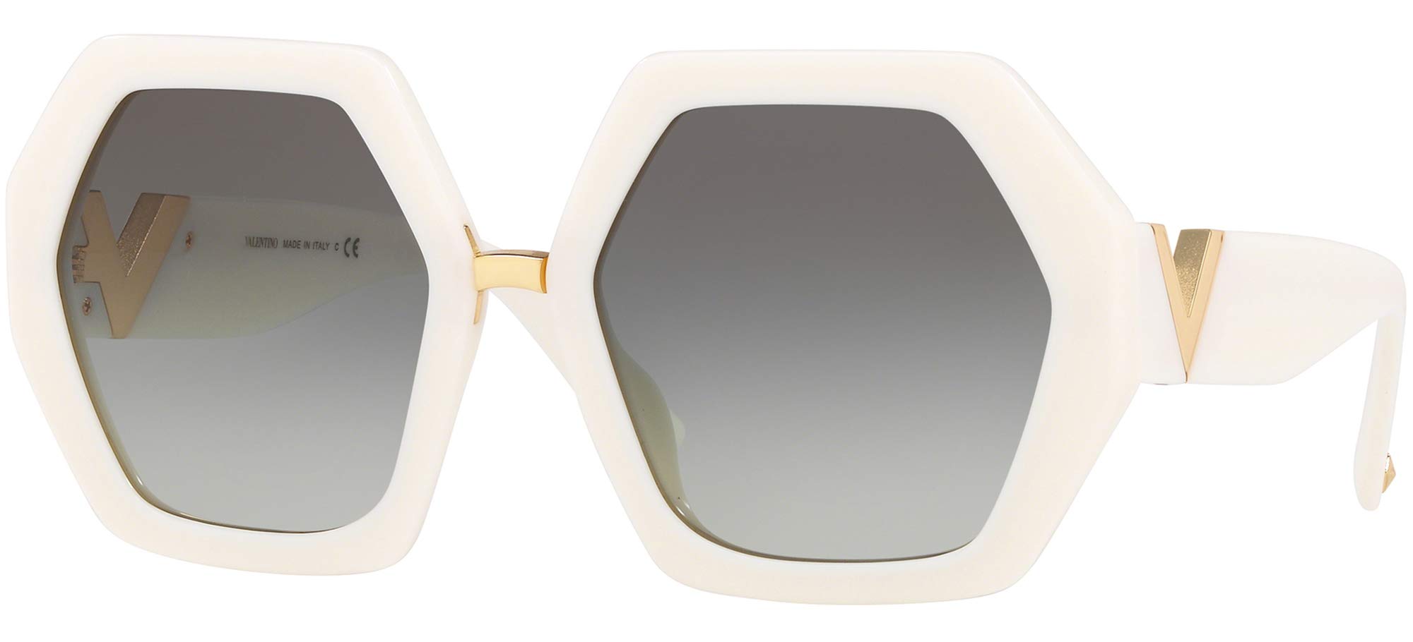 Valentino 0VA4053 Ivory/Gradient Grey One Size