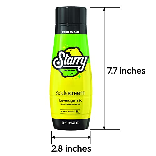SodaStream® Starry® Zero Sugar Beverage Mix (440ml, Pack of 6), Packaging may vary
