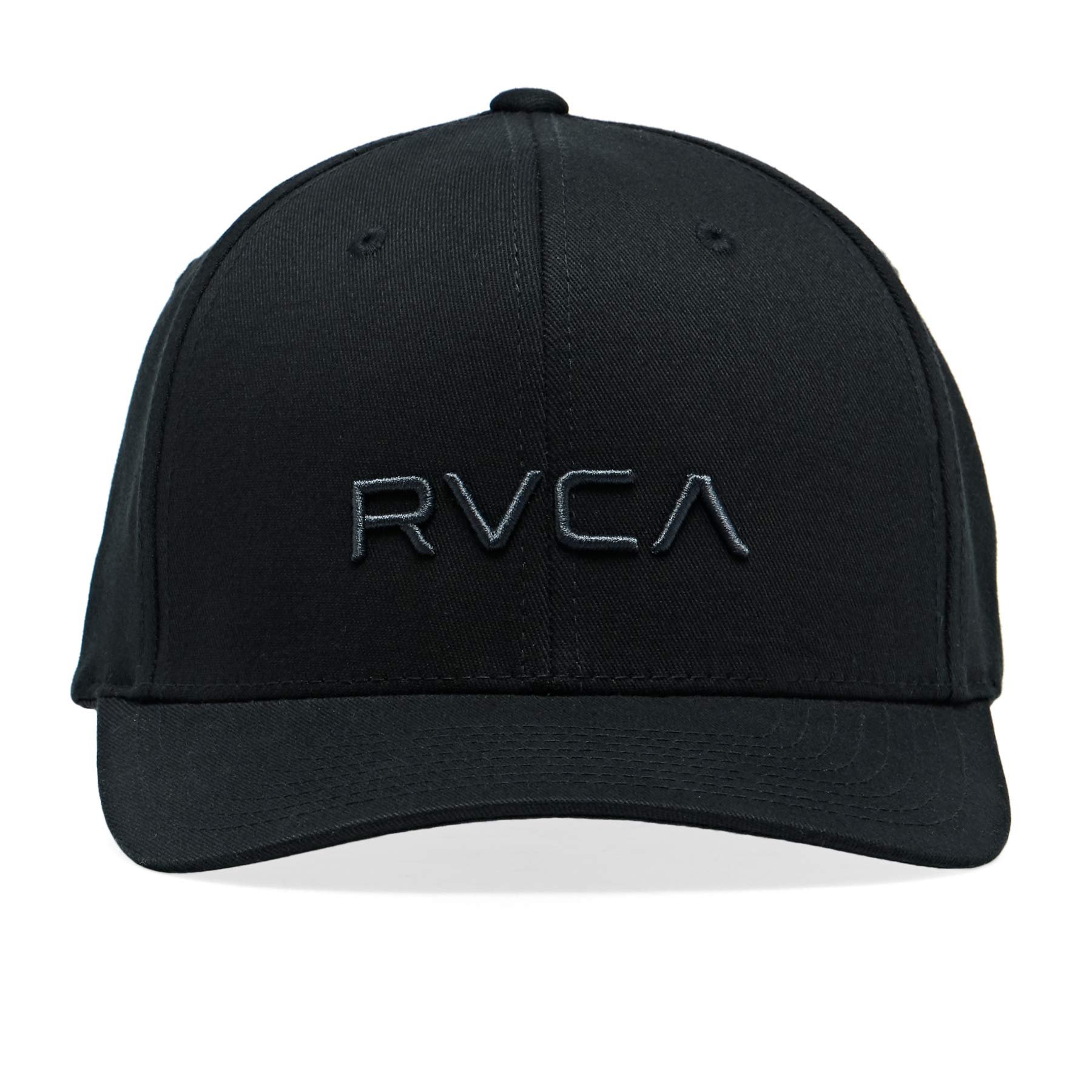 RVCA Flexfit Baseball Cap - Black - L/XL