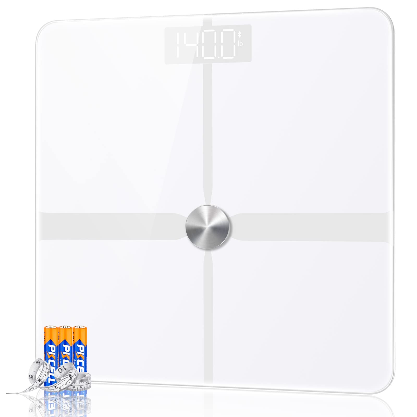 Scales Digital Weight, Scales for Body Weight and Body Fat, Smart Bathroom Scale with APP, Wireless Weight Scale Through Bluetooth, Accurate Scale for People