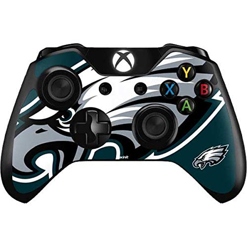 Skinit Decal Gaming Skin compatible with Xbox One Controller - Officially Licensed NFL Philadelphia Eagles Large Logo Design